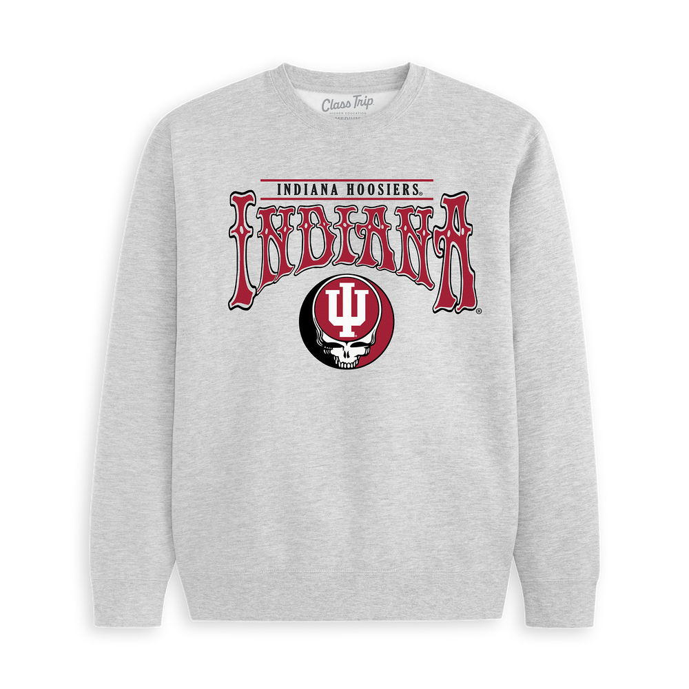 Indiana x Grateful Dead Wavy Arch Crewneck – Class Trip